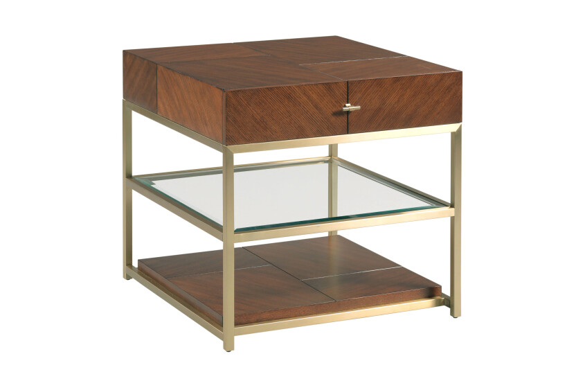 RECTANGULAR DRAWER END TABLE Primary Image