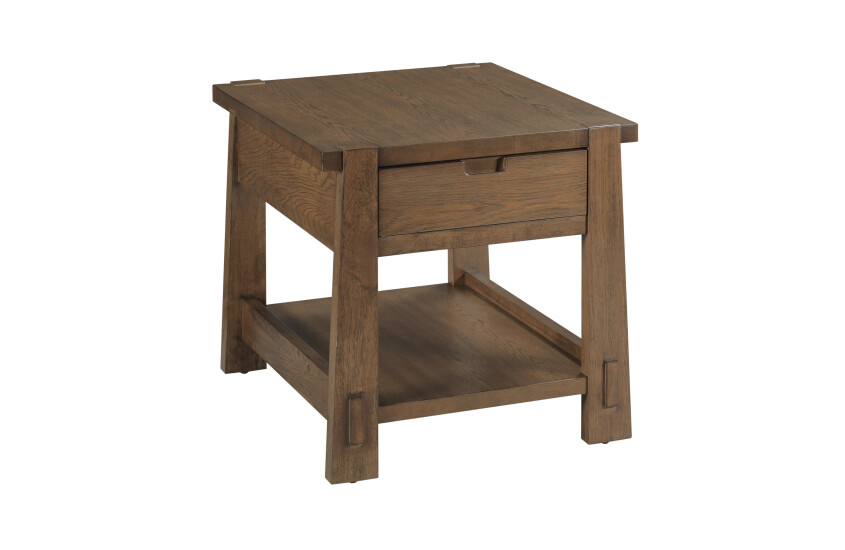 RECTANGULAR DRAWER END TABLE Primary Image