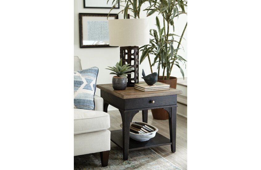 RECTANGULAR DRAWER END TABLE Room Image 1