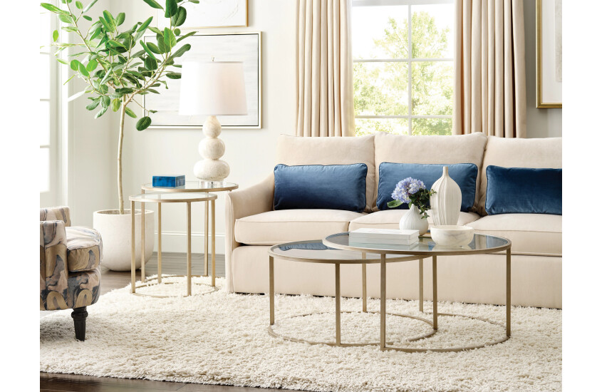 ABSTRACT NESTING COFFEE TABLE SET Room Image 1