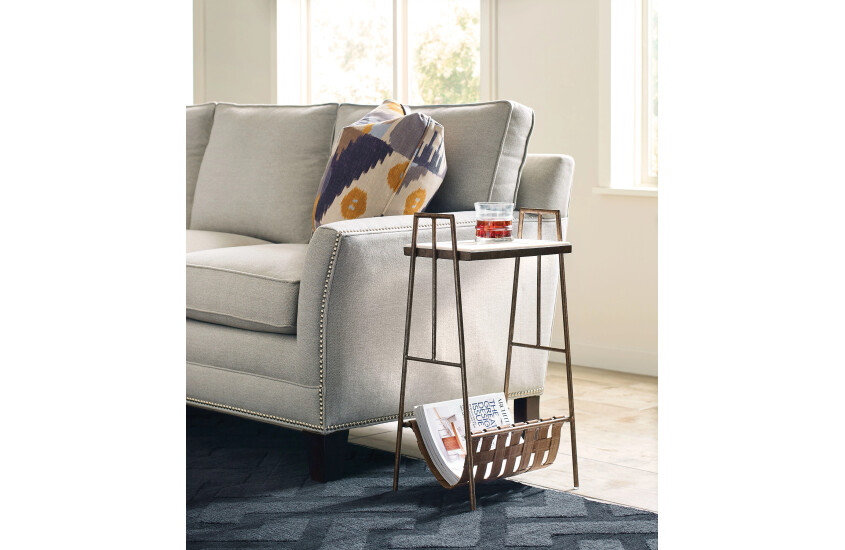 SAFFIANO MAGAZINE TABLE Room Image 1