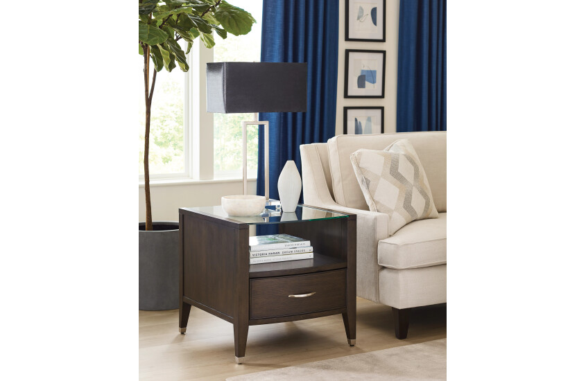 RECTANGULAR DRAWER END TABLE Room Image 1